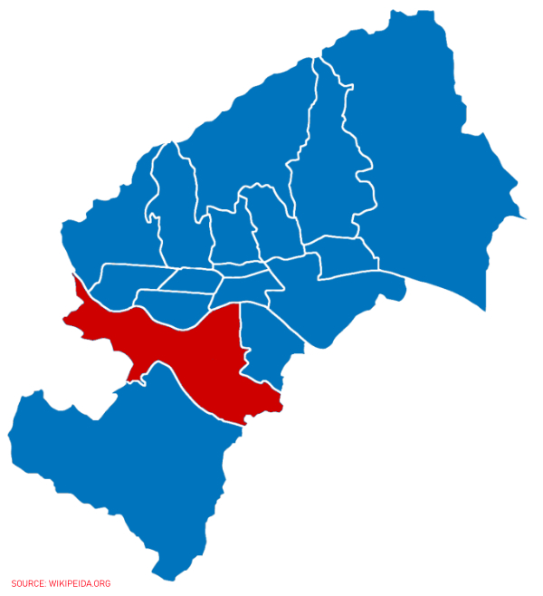 Map of New Zagreb – West - Zagreb Map